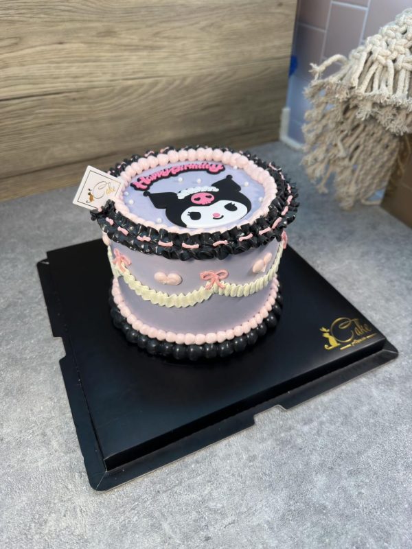 Kuromi Vintage Cake: Unique Designs by iCake Melbourne - iCake | Custom Birthday Cakes Shop ...