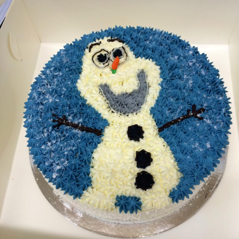 Adorable Olaf Cake Design by iCake: Perfect Treat for Frozen Fans in ...
