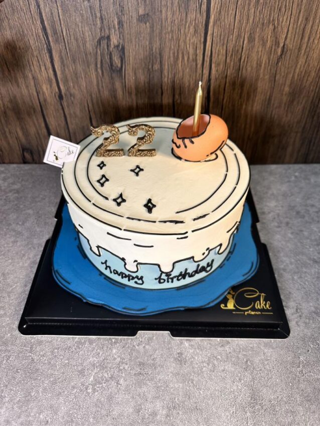 Unique 2D Birthday Cake Designs by iCake - Celebrate with Delicious ...