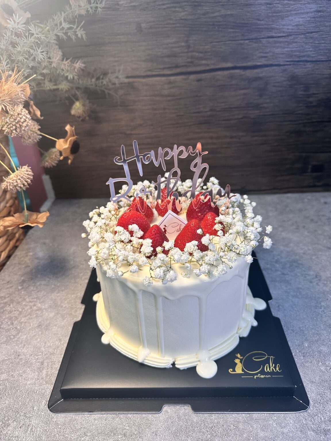 Indulge in Sweet Delight with Our Exquisite Strawberry Dripping Chiffon Cake | iCake Melbourne ...