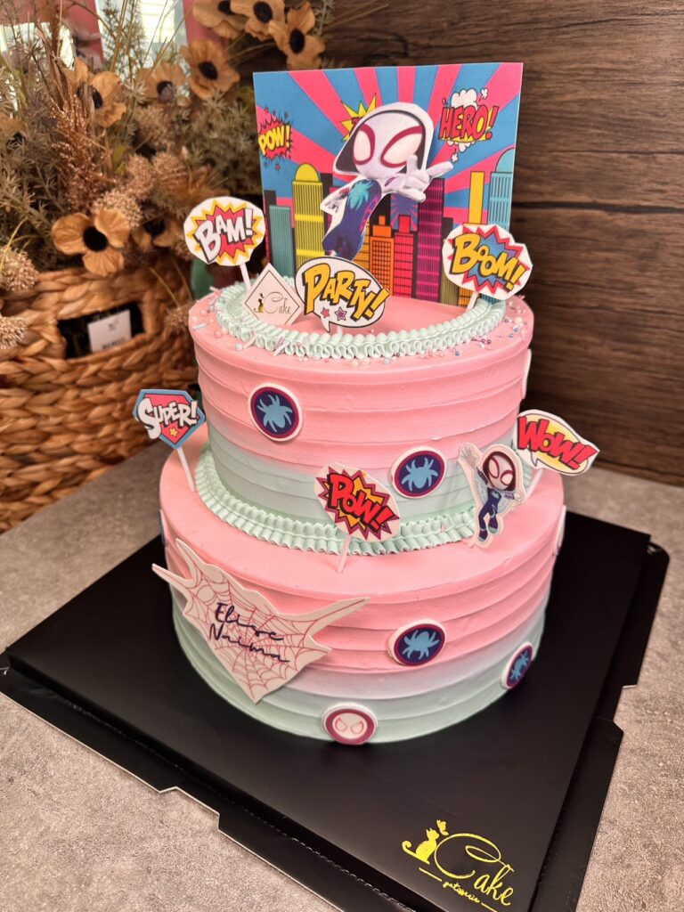 Delightfully Spooky: Ghost Spiderman Cake - Perfect for Superhero Fans ...