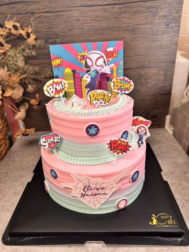 Delightfully Spooky: Ghost Spiderman Cake - Perfect for Superhero Fans ...