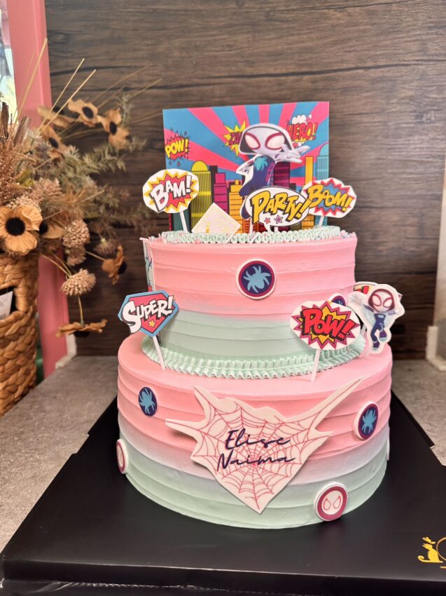 Delightfully Spooky: Ghost Spiderman Cake - Perfect for Superhero Fans ...